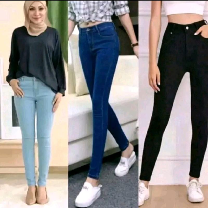 Skinny supper Stretchable ready stock - TikTok Shop Malaysia