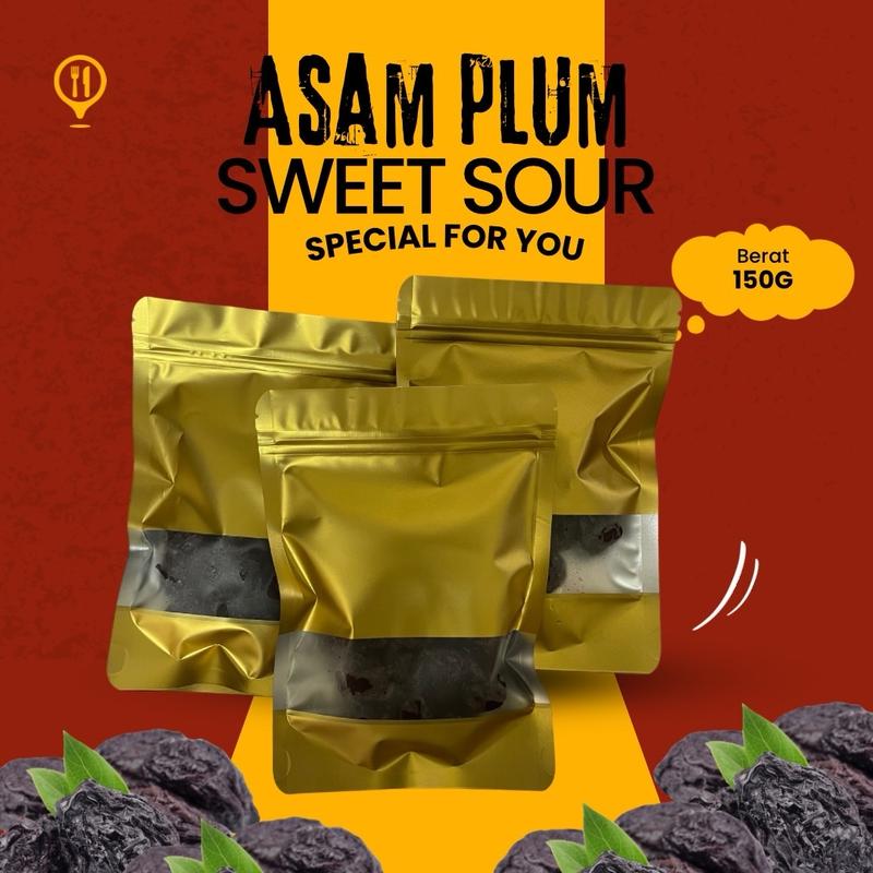 150G-Asam Plum Sweet Sour Masam Manis Pack - TikTok Shop Malaysia