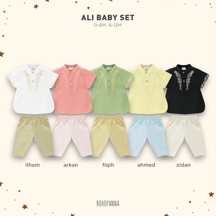 Jual BOHOPANNA - RAYA COLLECTION - ALI BABY SET - SETELAN ANAK LAKI ...