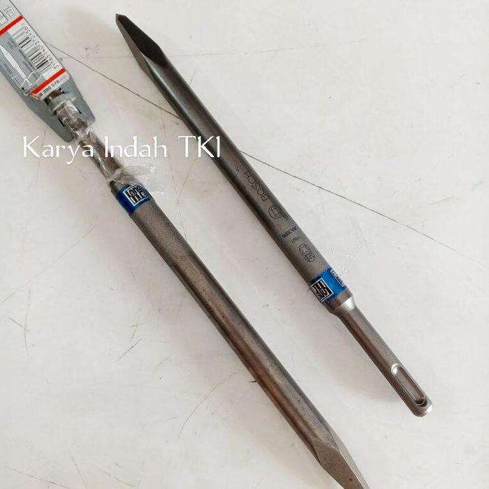 Jual Mata Bobok SDS PLUS BOSCH Point Flat Chisel Mata Bor Pahat Mata ...