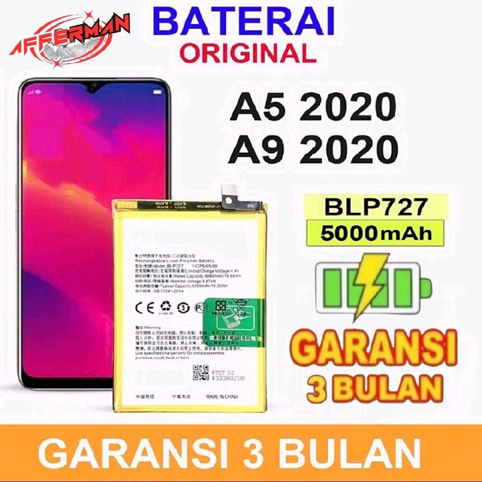 Promo BATERAI Batrai For OPPO A5 2020 / A9 2020 BLP727 Original Battery ...