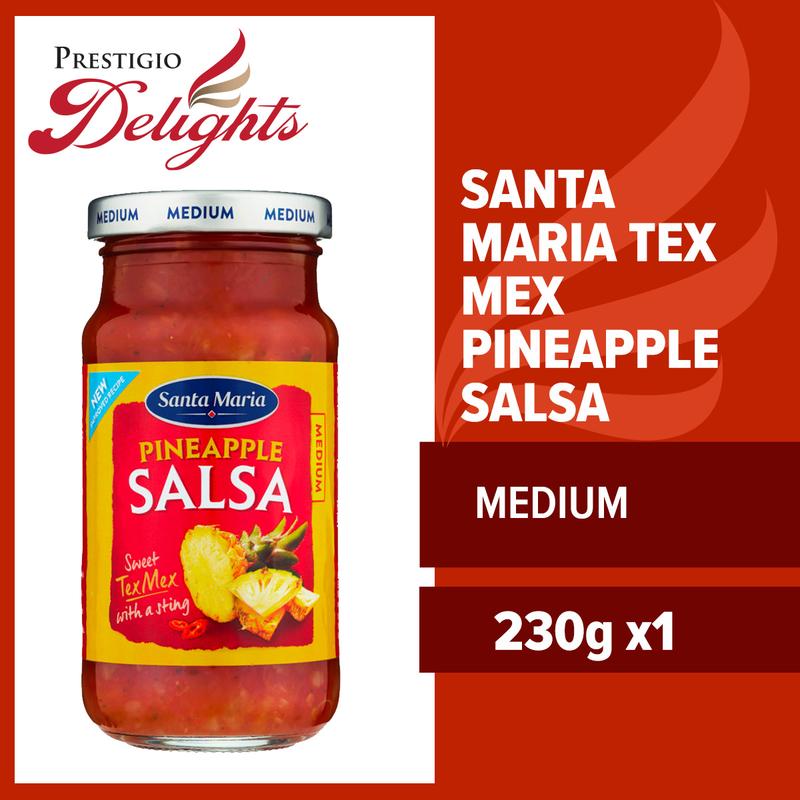 Santa Maria Tex Mex Pineapple Salsa Medium 230g - TikTok Shop Singapore
