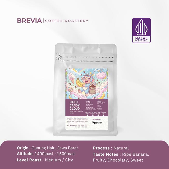 Promo BREVIA - Kopi Arabika Gunung Halu Candy Cloud Natural Process ...