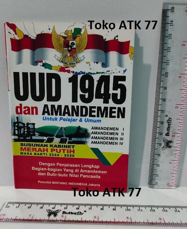 Buku UUD 1945 Kecil Mini Simple Saku READY STOCK - Shop | Tokopedia