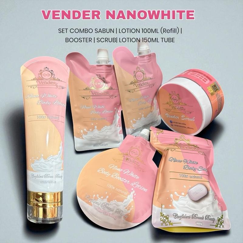 VENDER NANO WHITE BODY LOTION SET Losyen Whitening Kulit Parut - TikTok ...