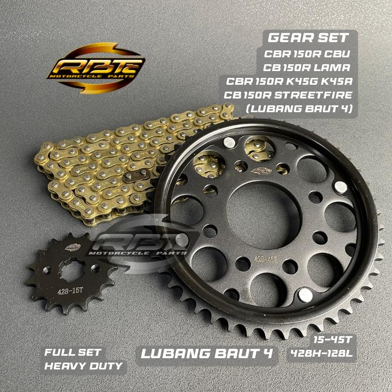 GEAR GIR SET PAKET CBR150R OLD K45G K45A CB150R SUPRA GTR CB - Shop ...