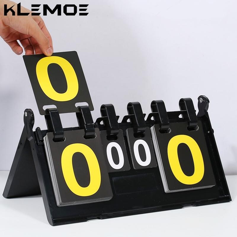 【KLEMOE】 4 Digit Scoreboard for Badminton Football Volleybal - TikTok ...