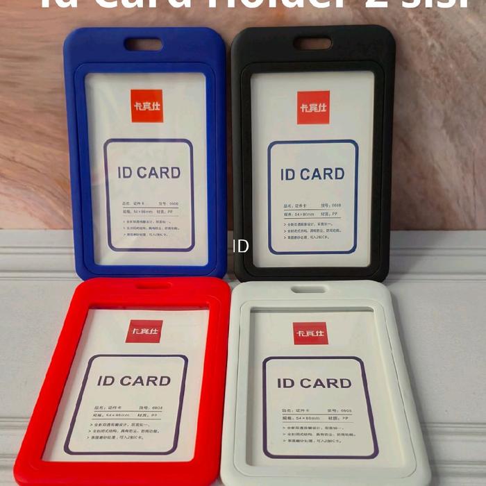 Jual Tempat Id Card/Casing Id Card Xd 912/Card Holder/Nametag/Frame Id ...