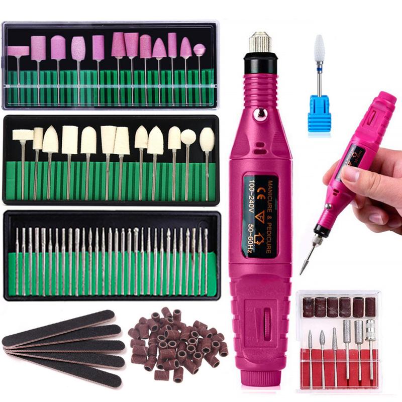 mrobioxi Electric Nail Dill Machine Portable Rechargeable Nail - TikTok ...