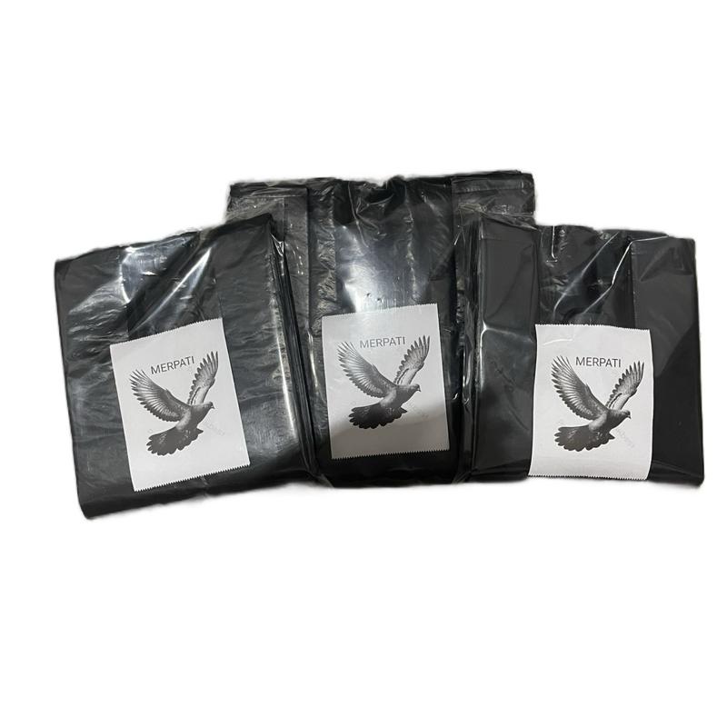Kresek hitam mengkilap merk merpati - Shop | Tokopedia