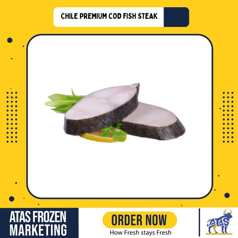 CHILE PREMIUM COD FISH STEAK (300-350G) - TikTok Shop Malaysia
