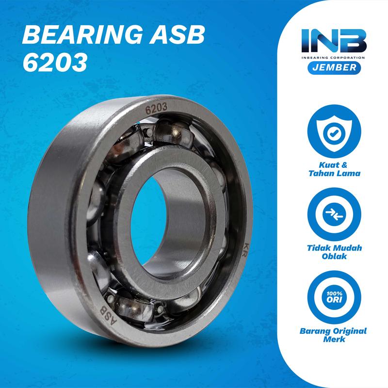 Laker Bearing ASB 6203 Bearing Nap Gear Supra X 125 Supra Fit Cvt Mio ...