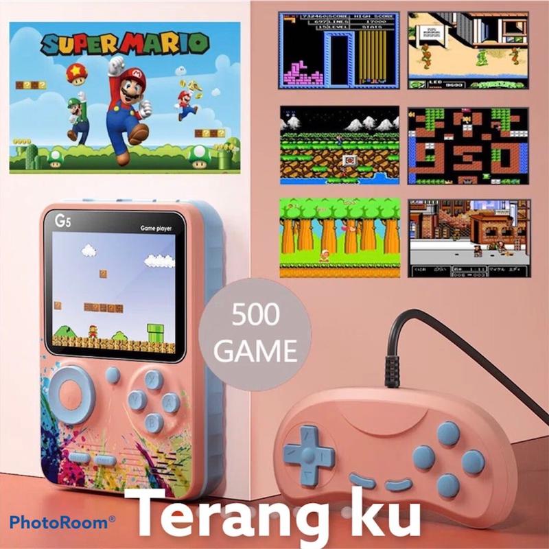 Game boy G5 NES nitendo+ Stik 2 Player 500 game NES Nitendo Mario ...