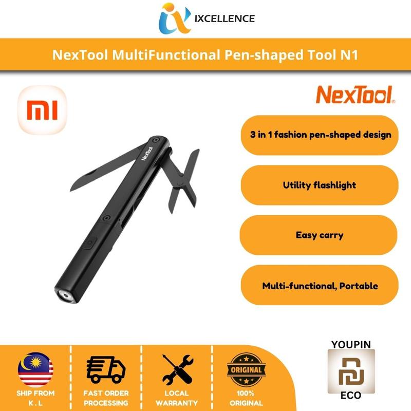 [IX] NexTool Multi Functional Pen Tool (NE20026) - TikTok Shop Malaysia