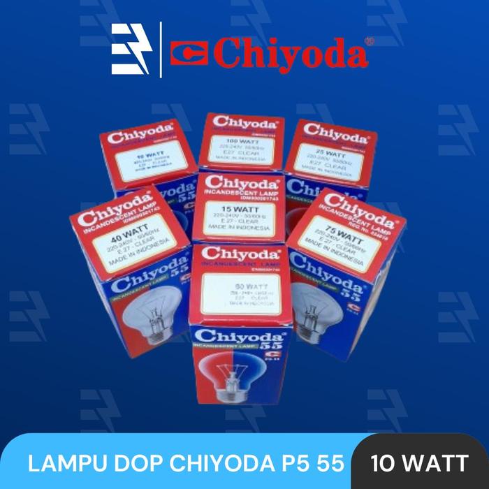 Jual CHIYODA PS-55 LAMPU PIJAR / LAMPU DOP DAYA 10 WATT , 15 WATT , 25 ...