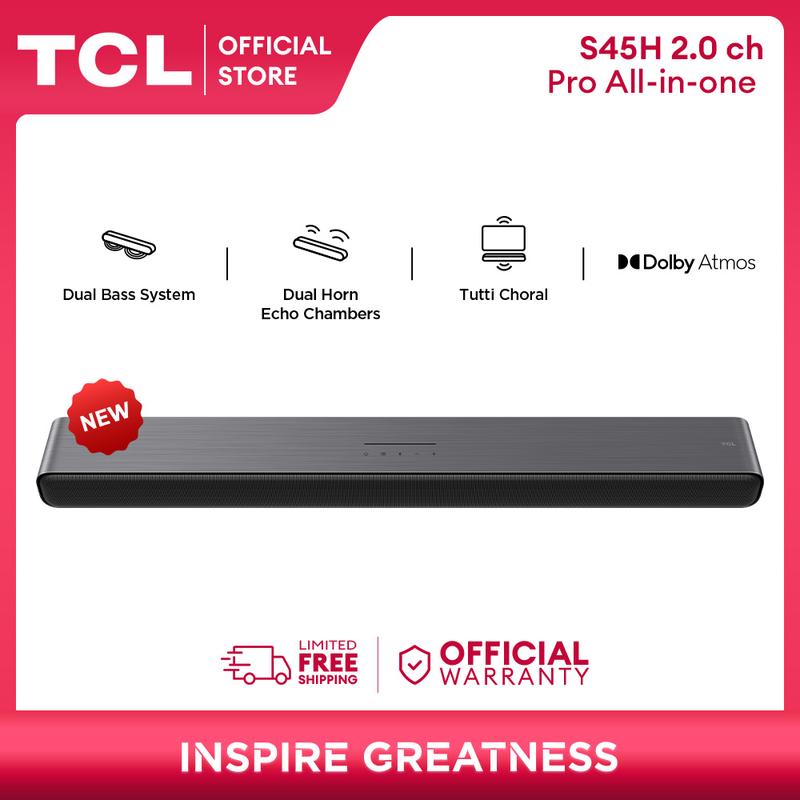 TCL S45H Wireless Pro All-in-One 2.0 channel Soundbar Speake - TikTok ...