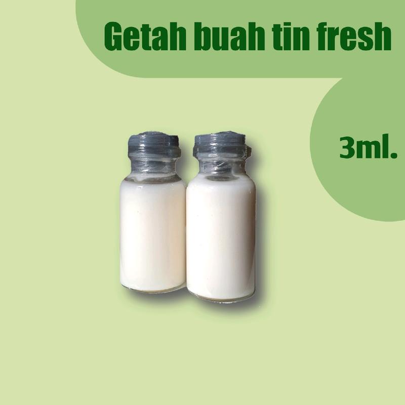Getah buah tin fresh petik di botol kaca 3ml. - Shop | Tokopedia