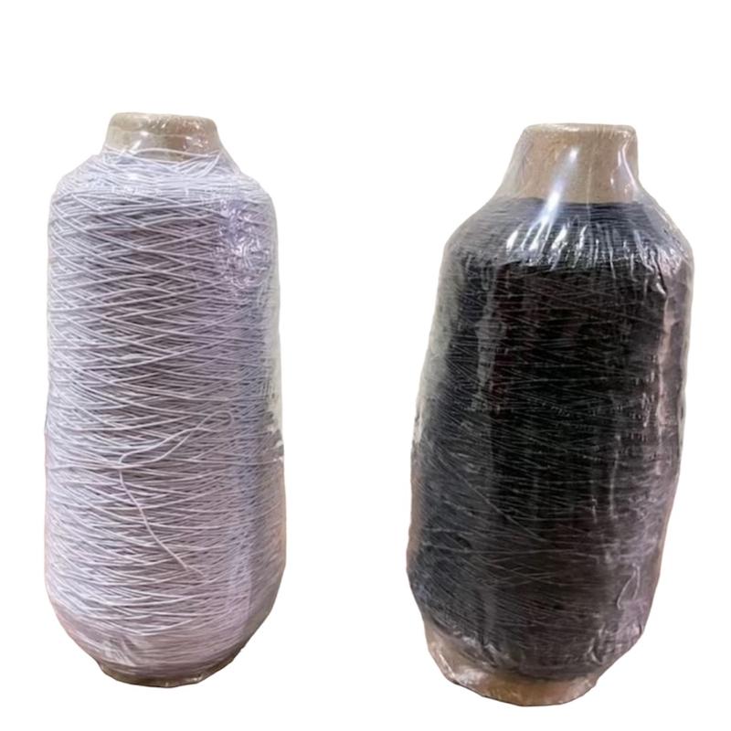 250g Benang Getah Jahit /Elastic Putih,Hitam - Roll - TikTok Shop Malaysia