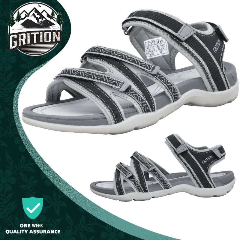 GRITION - Black Color Hiking Sandals Women Comfortable Stylish - TikTok ...