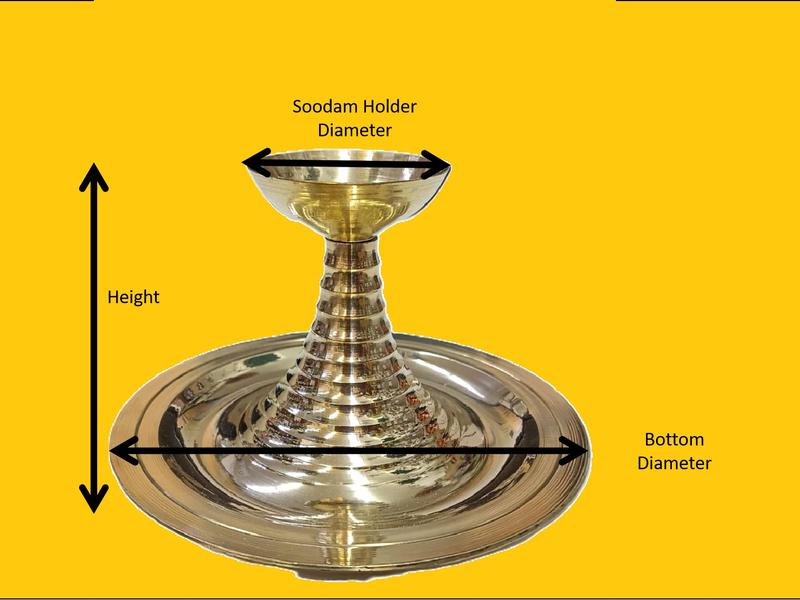 Sudam Tattu / Camphor Holder / Soodam Tattu Original Brass - TikTok ...