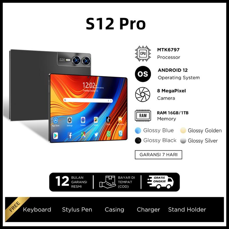 Tablet 2025 5G matepad S12 11.6" [16GB+1TB] | Layaknya PC | 120Hz ...