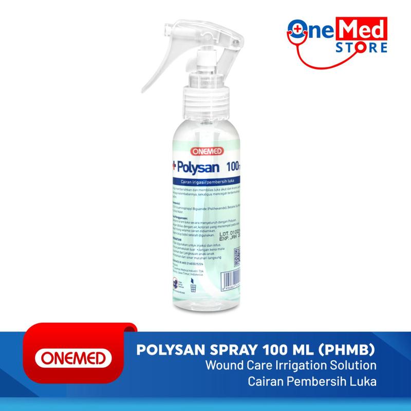 ONEMED Polysan Spray 100 Ml - Cairan Cuci Luka (PHMB) - Shop | Tokopedia
