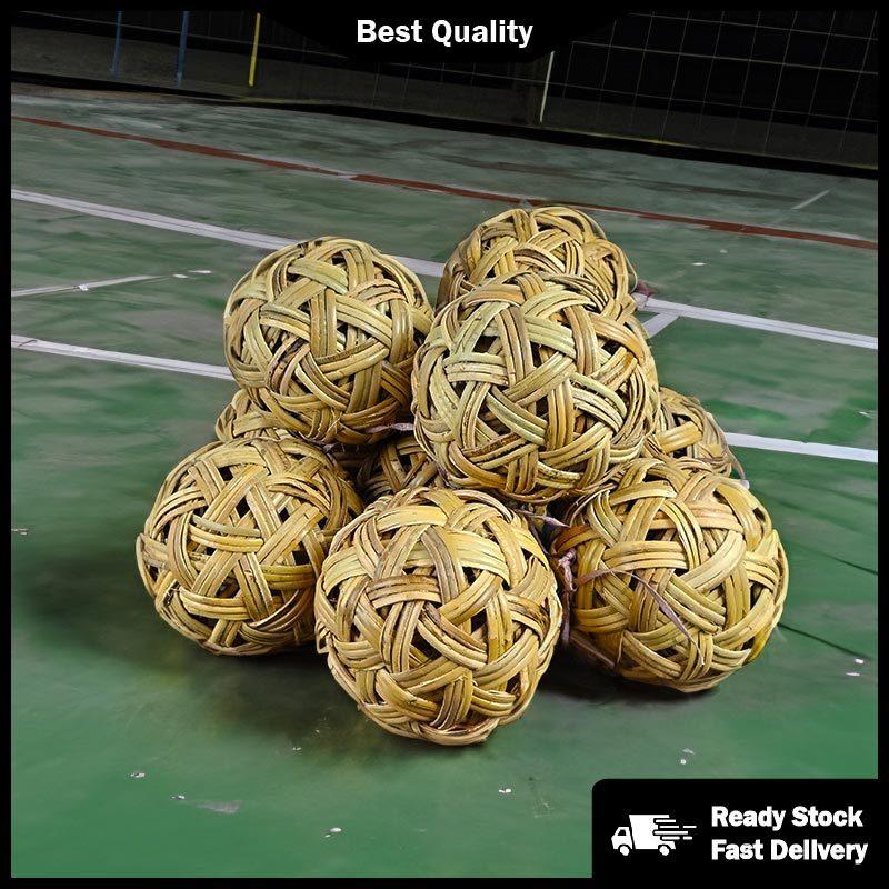 Bola Sepak Takraw Rotan Asli Traditional Handmade Rattan Takraw ...