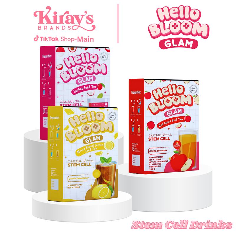 HELLO BLOOM by Kiray Glam Stem Cell Beauty Drink Skin, Hair - TikTok ...