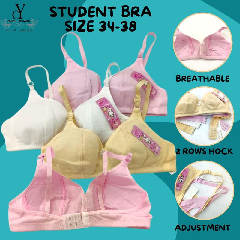 2089 Bra Student 34-38/ Girls Cotton Bra / Kids Training Bra - TikTok ...