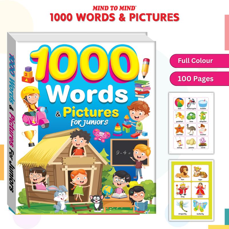 1000 Words & Pictures For Juniors - Picture book for kids Early ...