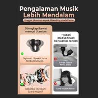 Promo SKCBO TWS Bone Conduction Bluetooth 5.3 Earphone | Headset Jepit ...