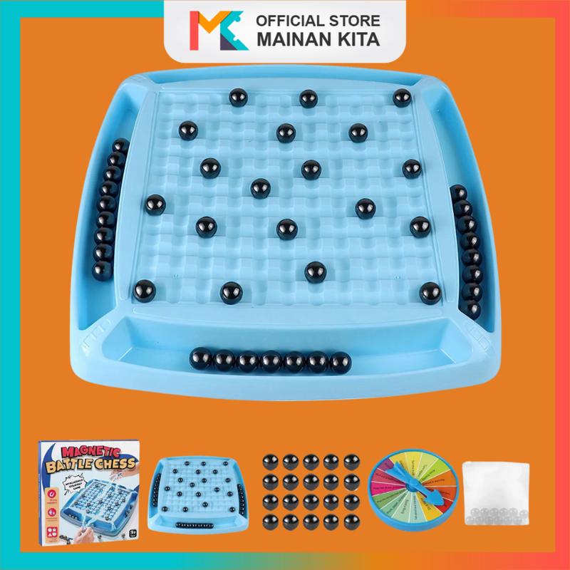 MK306 Mainan Anak Magnet Catur Permainan papan magnetik Board Games ...