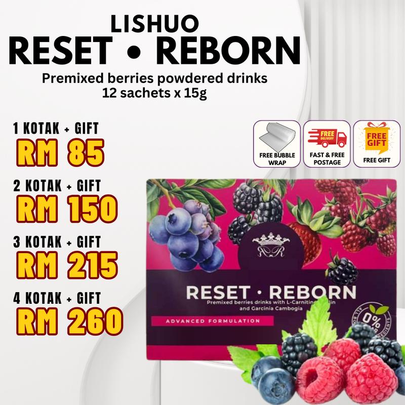 [FAST SHIPMENT] LISHUO RESET REBORN PREMIXED BERRIES POWDERE - TikTok ...