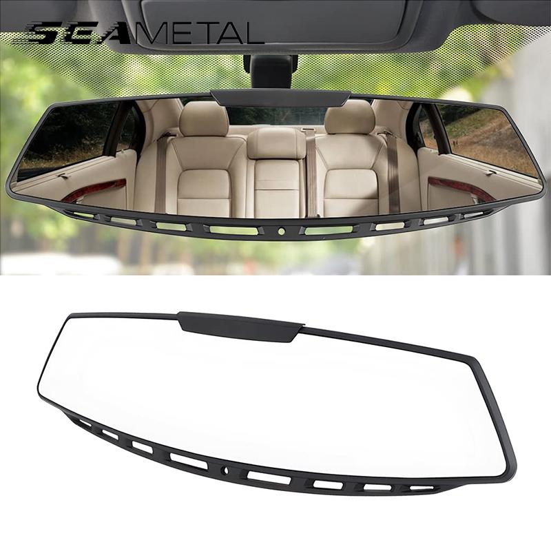 SEAMETAL Curved Car Mirror Interior Rearview Mirrors Universal - TikTok ...