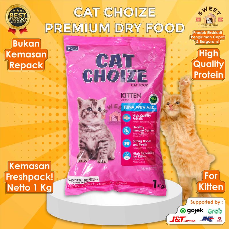 CAT CHOIZE KITTEN DRY CAT FOOD - MAKANAN KITTEN FRESHPACK - Shop ...