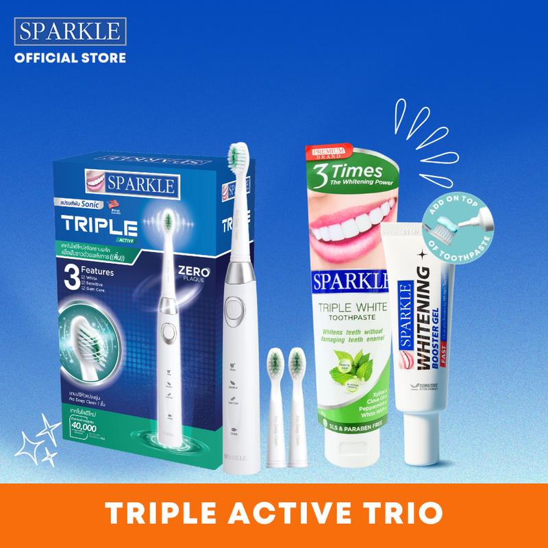 SPARKLE Triple Active Trio (Triple Active Toothbrush, Triple - TikTok ...