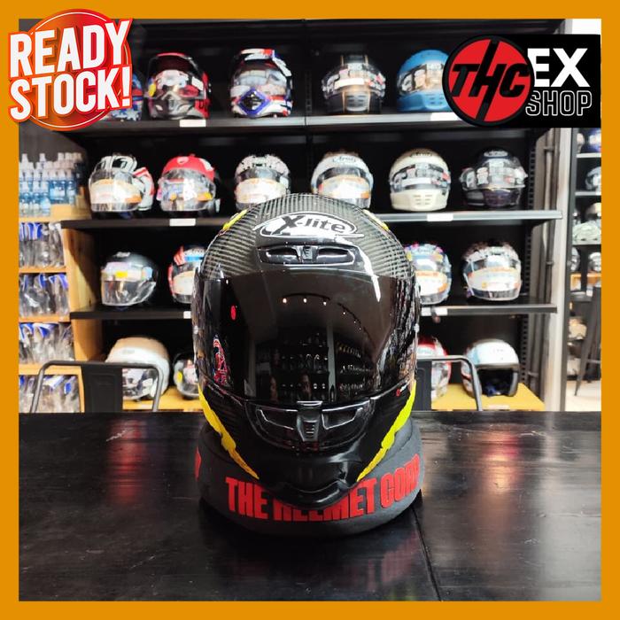 Jual HELM XLITE X803RS CARBON HOTLAP SIZE XXL 2ND FULL FACE HELMET ...