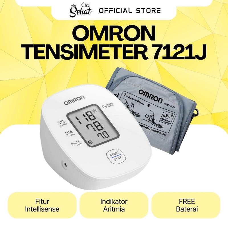 Omron Tensimeter Digital HEM 7121J - Blood Pressure Monitor - Shop ...
