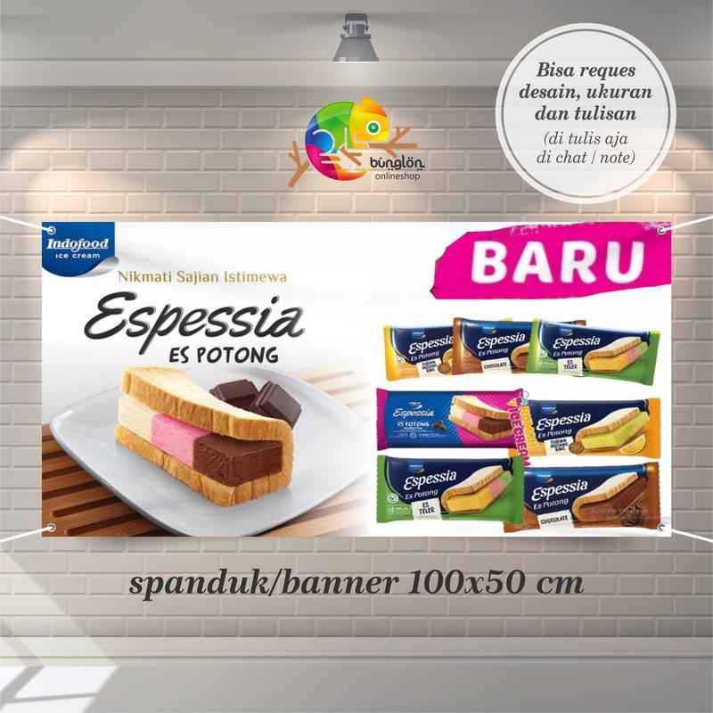 Cetak Spanduk Banner Espesia - Shop | Tokopedia