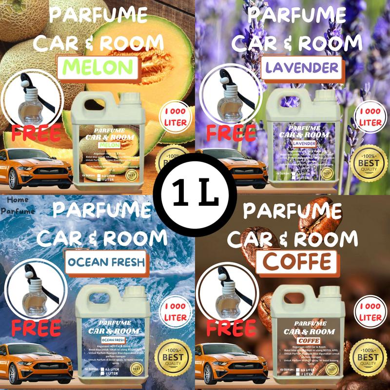 PARFUME CAR & ROOM REFIL PARFUM MOBIL 1 LITER FREE BOTOL APE - Shop ...