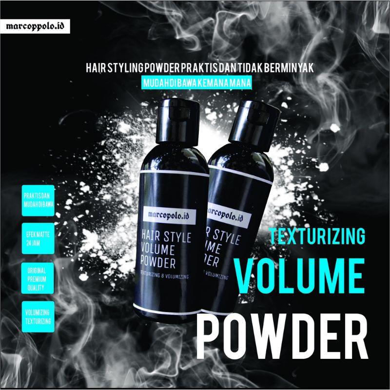 Hair Powder Pria Marcopolo.id Extra 100% - Hair Styling dan Volumizing ...
