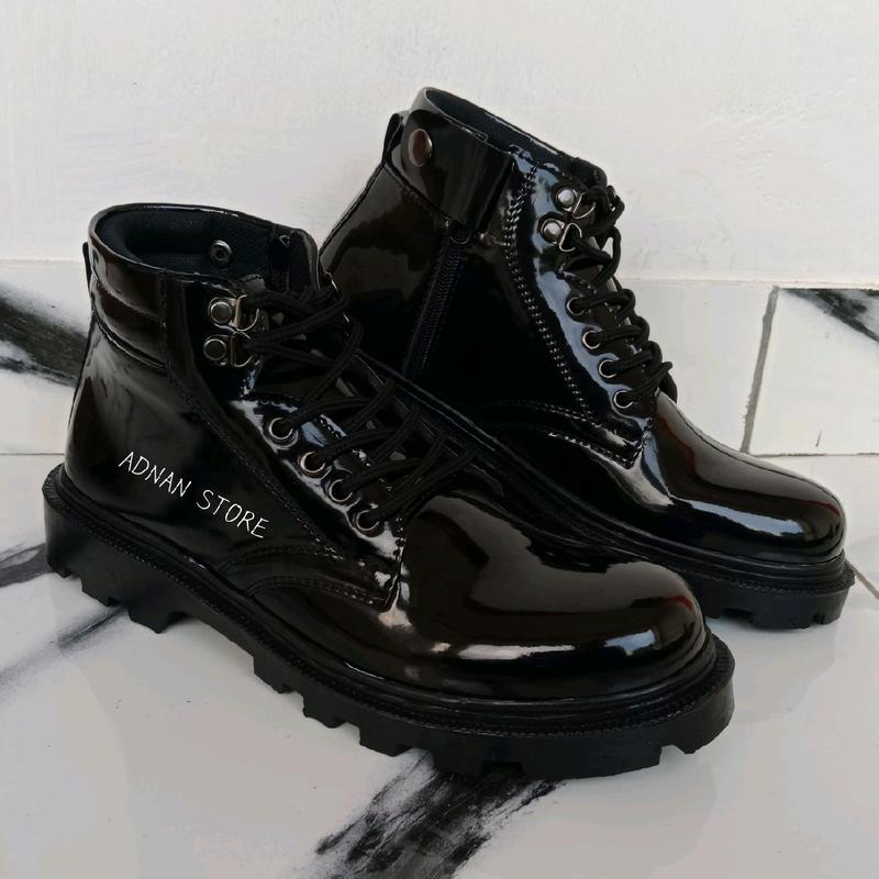 Sepatu PDH Security Mengkilat dan Doff Terbaru 2024 TNI Polr - Shop ...