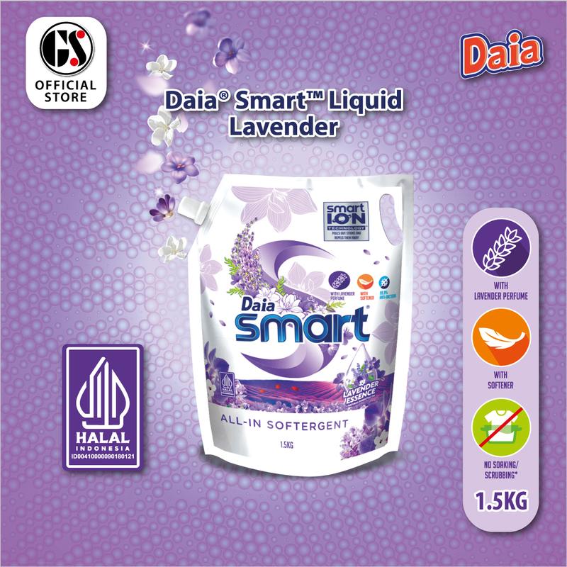 Daia Smart All-in Softergent Refill Pack Lavender Essence 1.5kg ...