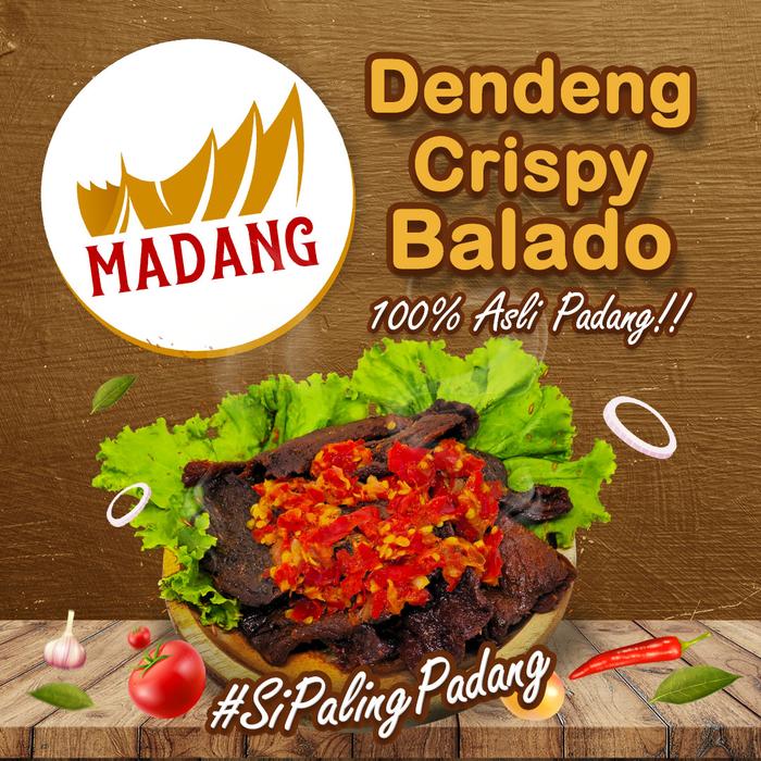 Jual Madang - Dendeng Balado Krispy / Dendeng Balado Kering Asli Padang ...