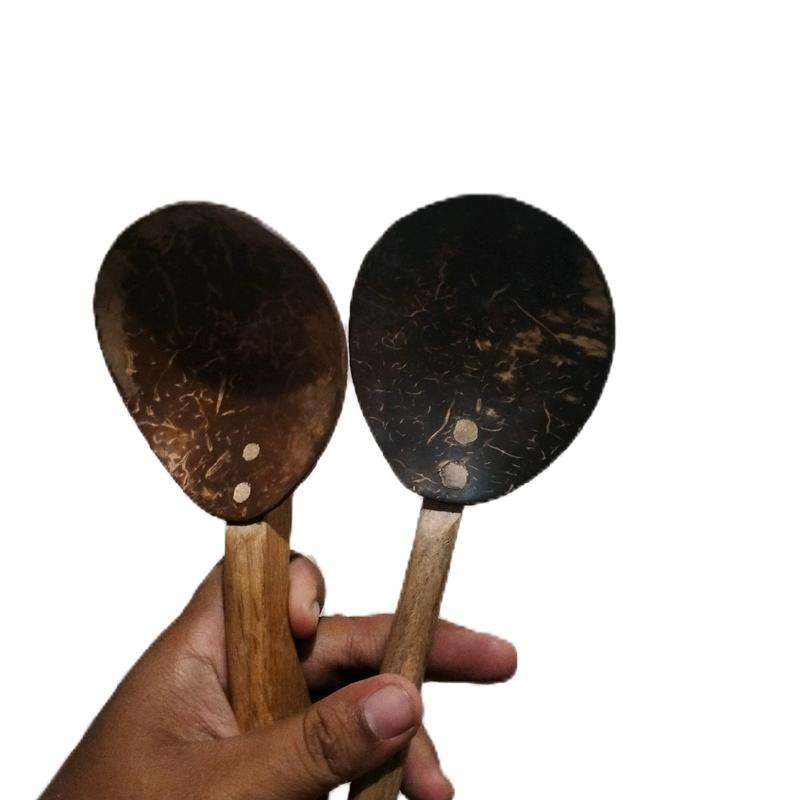 (a2craft) centong nasi bahan batok kelapa premium / ciduk nasi ...