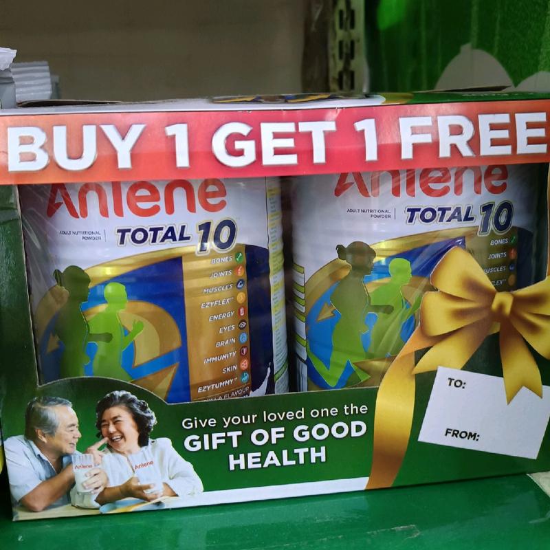 Anlene Total 10 400g Buy 1 Get 1 Free and 800gx2 Dairy Protein - TikTok ...