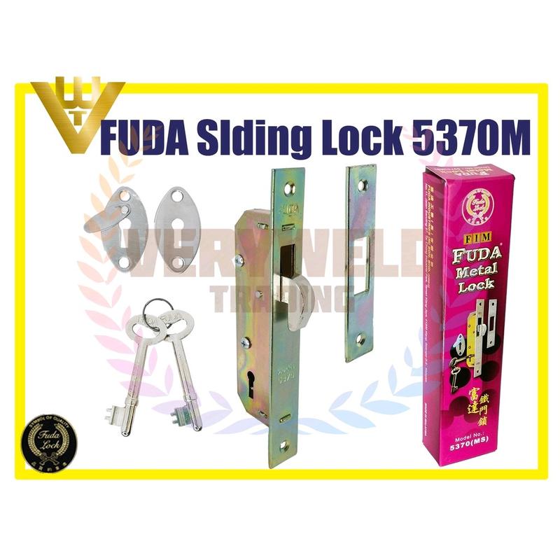 VERYWELD FUDA 5370 KUNCI CANGKUK PINTU GELANGSAR / Sliding Metal ...