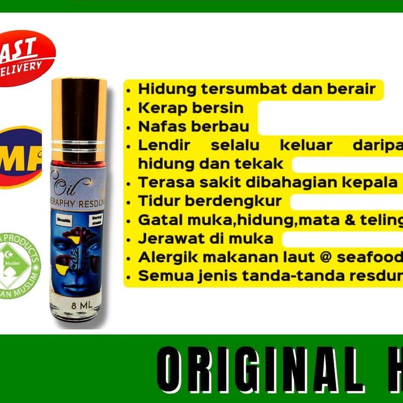 Aroma terapi Resdung al-Firdaus Herbs minyak - TikTok Shop Malaysia