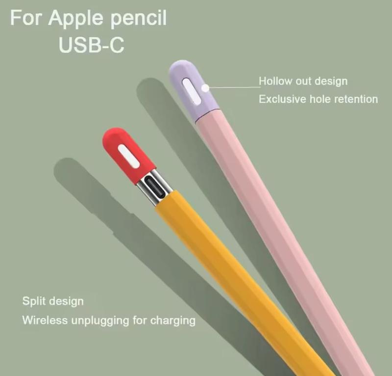 CASE FOR APPLE PENCIL USB C TIPE TYPE C GEN 3 SOFT SILICONE SILIKON ...
