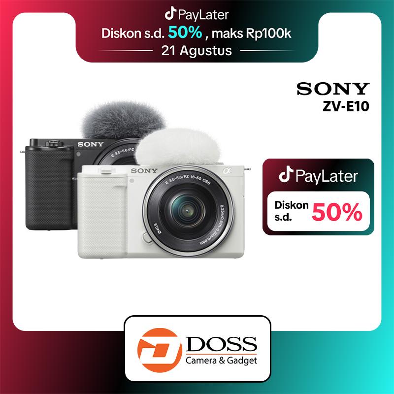 Sony ZV-E10 Sony ZVE10 Mirrorless Camera Kit 16-50mm - Shop | Tokopedia